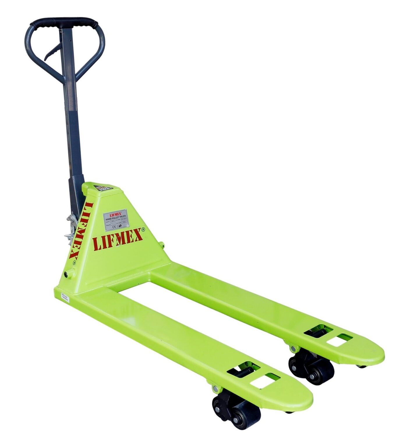 Hand Pallet Truck With Rubber Wheels – Lifmex